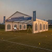 China Pre Sales Consultation Party Marquee Tent Engineering Service Site Survey Design Layout European Project Support Canopy Structure for sale