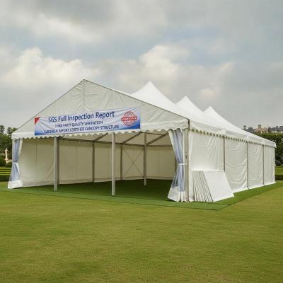 China SGS Full Inspection Report Party Marquee Tent Third Party Quality Verification European Import Certified Canopy Structure for sale