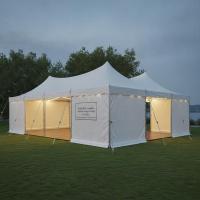 China REACH RoHS Compliant Party Marquee Tent Chemical Safety Certified PVC Fabric European Environmental Canopy Structure for sale
