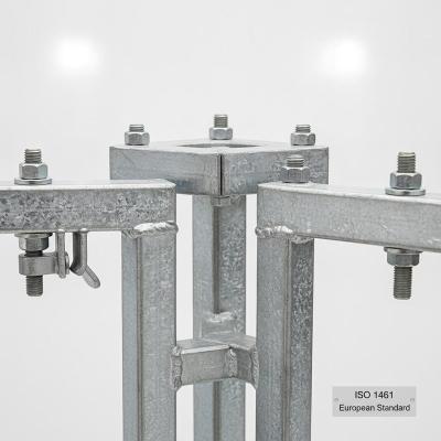China Hot Dip Galvanized Steel Connector System Party Marquee Tent Anti Corrosion ISO 1461 European Standard Canopy Structure for sale
