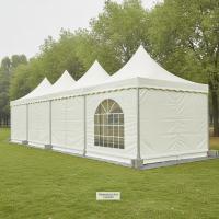 China Premium 650g PVC Coated Polyester Sidewall Party Marquee Tent Panel System UV Stabilized European Event Canopy Structure for sale