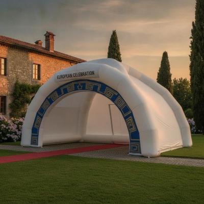 China Branded Entrance Portal Arch Party Marquee Tent Custom Welcome Gateway European Event First Impression Canopy Structure for sale