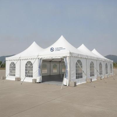 China UL ANSI Certified Party Marquee Tent Commercial Grade USA Market Hurricane Wind Rated Event Canopy Structure for sale