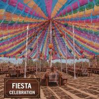 China Mexico Central America Fiesta Party Marquee Tent Traditional Colorful Papel Picado Style Event Celebration Canopy Structure for sale