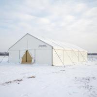 China Heavy-Duty 15x30m All-Season Aluminum Party Marquee Tent Industrial Steel Frame Snow Wind Rated 120km/h for sale
