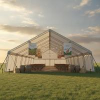 China Heavy Duty Festival Party Marquee Tent Reinforced Aluminium Frame Storm Anchor Italian Music Wine Event Shelter for sale