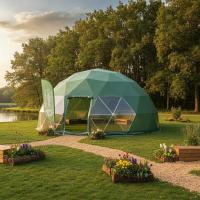 China Eco-Friendly Recyclable PVC Party Marquee Tent Aluminum Frame for Netherlands Green Events for sale