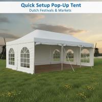 China Quick Setup Pop-Up Aluminum Party Marquee Tent for Dutch Festivals Markets Outdoor Events for sale