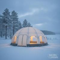 China Nordic Winter Insulated Party Marquee Tent Waterproof Windproof for Swedish Cold Climate Events for sale