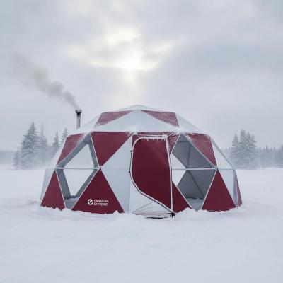 China Canadian Extreme Winter Insulated Party Marquee Tent Arctic Cold Resistant Triple Layer for Canada Outdoor Events for sale