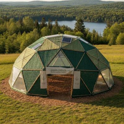 China Eco Friendly Sustainable Green Party Marquee Tent Recyclable Materials for Canada Environmentally Responsible Events for sale