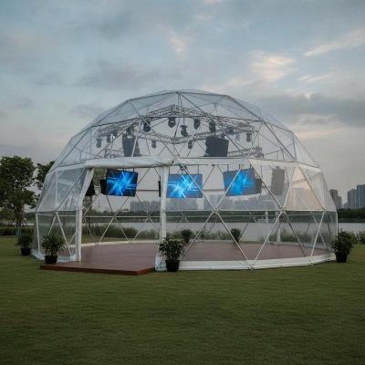 China Corporate Event Tent with Modular Layout Hard Pressed Extruded Aluminum Alloy 6082 T6 Frame and Integrated AV Setup for sale
