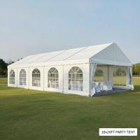 China 10x20FT Heavy Duty PVC Party Marquee Tent Aluminum Alloy Frame Waterproof UV-Resistant Outdoor Canopy for sale