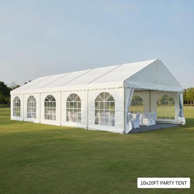 China 10x20FT Heavy Duty PVC Party Marquee Tent Aluminum Alloy Frame Waterproof UV-Resistant Outdoor Canopy for sale