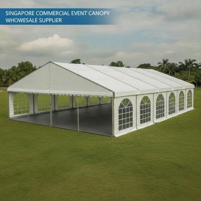 China Heavy Duty PVC Party Marquee Tent Aluminum Frame Singapore Commercial Event Canopy Wholesale Supplier for sale