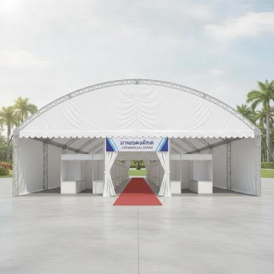 China Heavy Duty PVC Party Marquee Tent Thailand Commercial Event Exhibition Trade Fair Canopy Shelter for sale