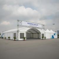 China Commercial Exhibition Marquee Tent Indonesia Branded Pavilion Modular Aluminum TUV Certified for Corporate Trade Fair for sale
