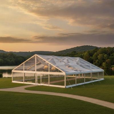 China Clear Span Modular Party Marquee Tent Aluminum Frame Large Event Wedding Canopy for sale