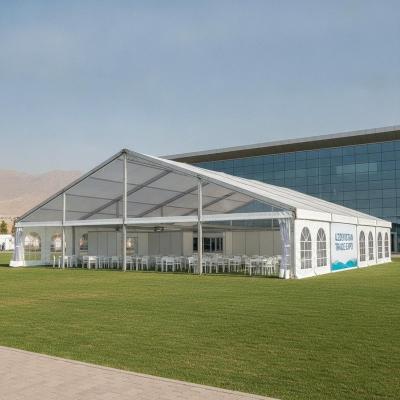 China Commercial Exhibition Party Marquee Tent Modular Aluminum Structure PVC Canopy Trade Show Event Uzbekistan for sale