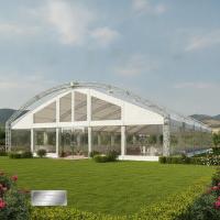 China Large Luxury Event Party Marquee Tent TUV Certified Double Layer PVC Aluminum Pavilion Banquet Uzbekistan for sale