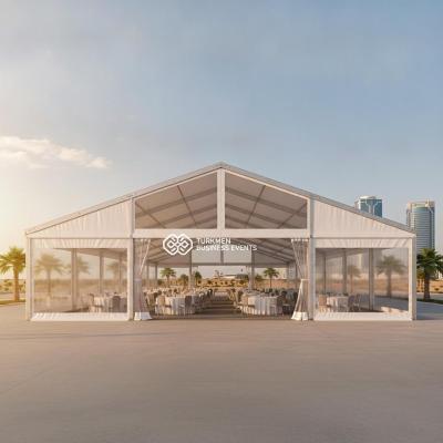 China Corporate Conference Party Marquee Tent Modular Aluminum Structure Commercial Event Shelter Turkmenistan Business for sale