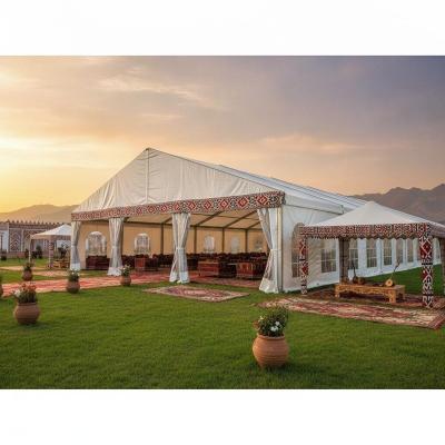 China Outdoor Banquet Celebration Party Marquee Tent Durable PVC Canopy Aluminum Pavilion Turkmenistan Festivals for sale