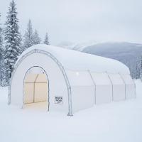 China Winter Proof Insulated Party Marquee Tent Heavy Snow Load Aluminum Frame PVC Event Shelter Russia Market for sale