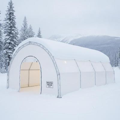 China Winter Proof Insulated Party Marquee Tent Heavy Snow Load Aluminum Frame PVC Event Shelter Russia Market for sale