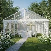 China Communion Party Marquee Tent Garden Celebration Frame for First Communion Family Gathering for sale