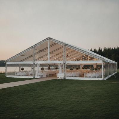 China Large Span Aluminum Truss Party Marquee Tent Grand Wedding Reception for 500 Guests Event Hall for sale