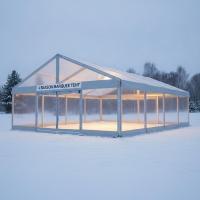 China 4 Season Aluminum Frame Party Marquee Tent Full Enclosure PVC Walls for Cold Weather Events for sale