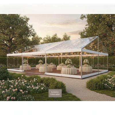 China Bespoke Aluminum Frame Party Marquee Tent Custom Size Made for Exclusive Garden Celebration Events for sale