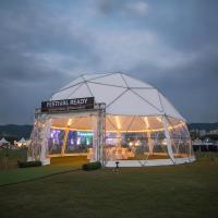 China Festival Ready Aluminum Frame Party Marquee Tent Quick Setup Durable for Outdoor Music Festival Events for sale