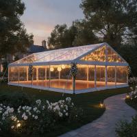 China Aluminum Frame Party Marquee Tent LED Lighting Package for Evening Wedding Garden Party for sale
