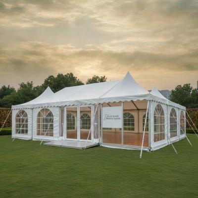 China Quick Install Modular Aluminum Party Marquee Tent Expandable System for Event Rental Companies for sale