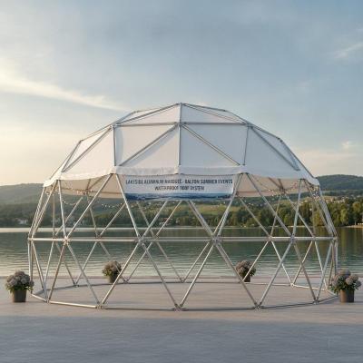 China Lakeside Aluminum Party Marquee Tent Waterproof Roof for Balaton Summer Events for sale
