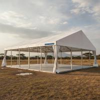 China Waterproof PVC Aluminum Party Marquee Tent Rain Resistant for Tanzania Outdoor Use for sale