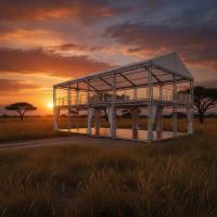 China Double Decker Two Storey Aluminum Party Marquee Tent for Tanzania Event Venues for sale
