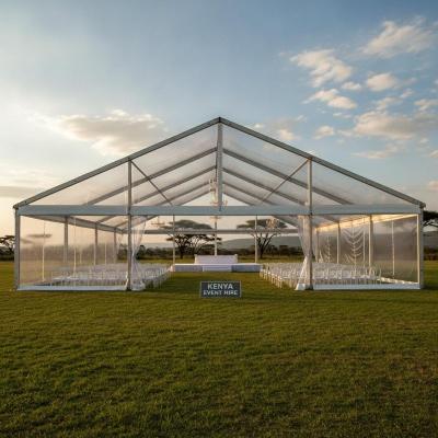 China Aluminum Alloy Party Marquee Tent Clear Span Frame for Kenya Event Hire for sale