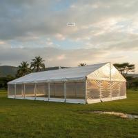 China Waterproof PVC Aluminum Party Marquee Tent Rain Resistant for Kenya Outdoor Use for sale