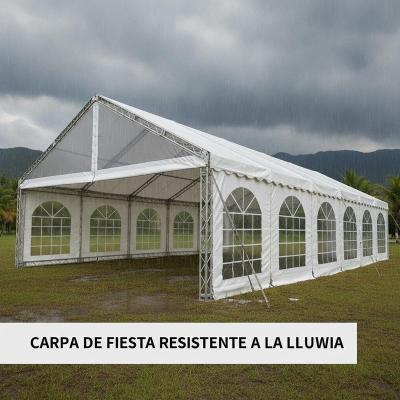 China Waterproof PVC Aluminum Party Marquee Tent Storm Resistant for Mexico Rainy Season for sale