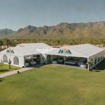 China Custom Branded Aluminum Party Marquee Tent Modular Layout for Mexico Corporate Events for sale