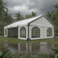 China Waterproof PVC Aluminum Party Marquee Tent Storm Resistant for Colombia Rainy Season for sale