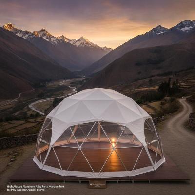 China High Altitude Aluminum Alloy Party Marquee Tent for Peru Andean Outdoor Events for sale
