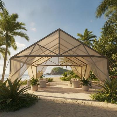 China Dry Tropical UV Resistant Aluminum Alloy Party Marquee Tent for Costa Rica Events for sale