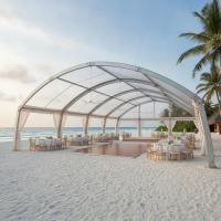 China Humidity Salt Resistant Aluminum Alloy Party Marquee Tent for Maldives Island Resorts for sale
