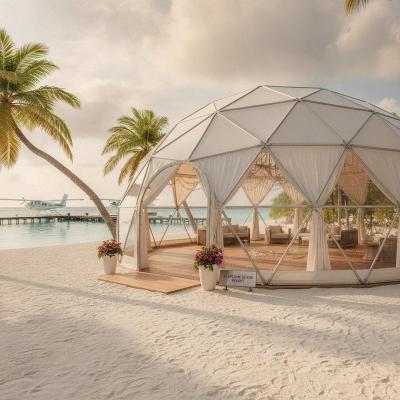 China Seaplane Island Resort Aluminum Alloy Party Marquee Tent for Maldives Remote Islands for sale