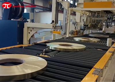 China Slitted Coil Wrapping Machine Belt 5T Coil Stretch Wrapping Machine for sale