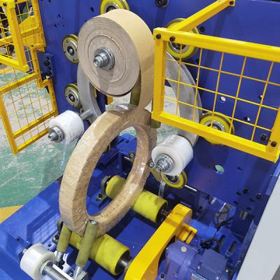 China Steel Copper Coil Packing Line Wrapping Machine PLC Control  GS400-N3 for sale