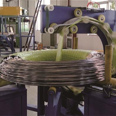 China 20-90r/Min Steel Wire Packing Machine Strand Horizontal Coil Packing Machine for sale